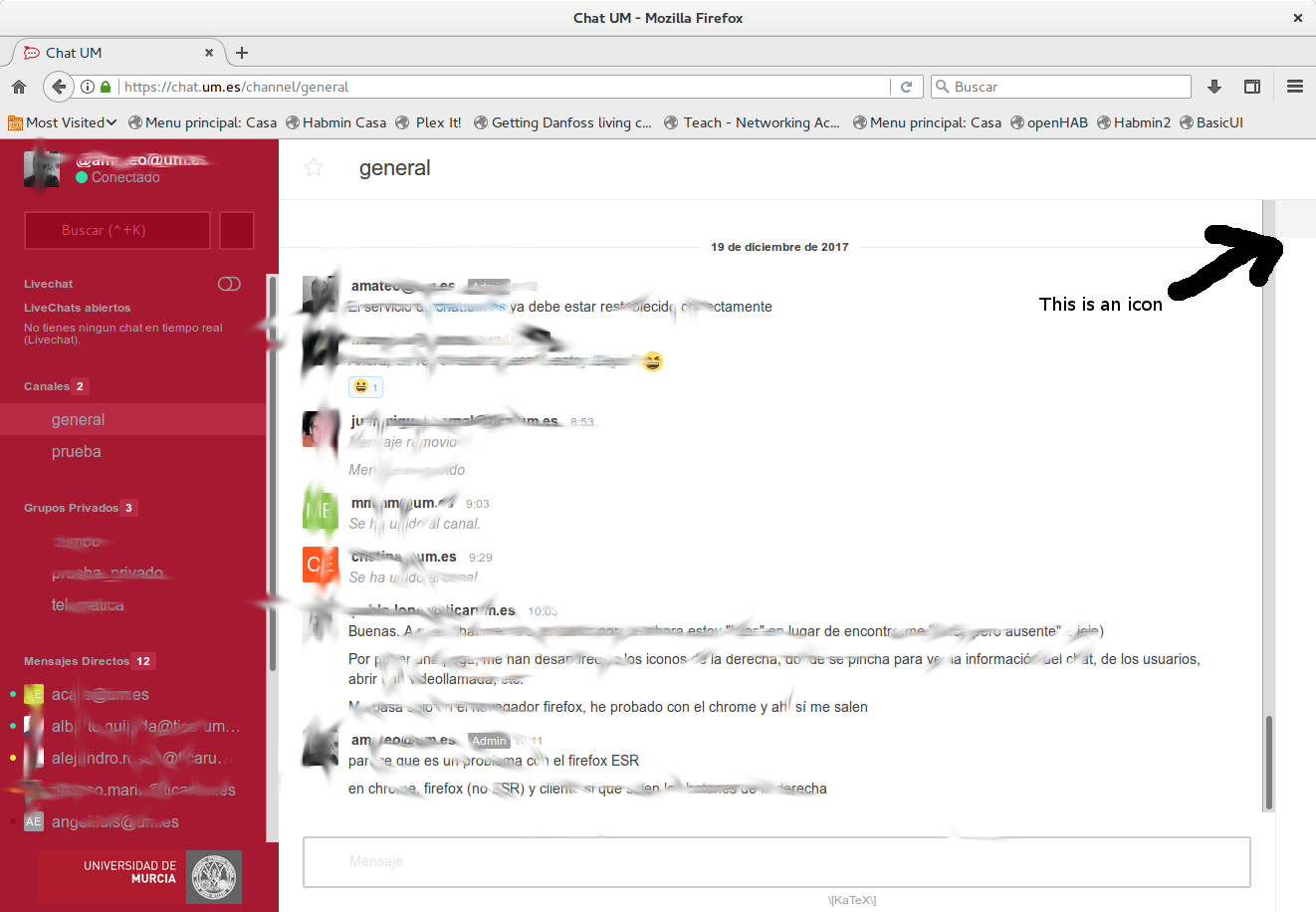 Right toolbar not displayed in firefox ESR · Issue #9179 · RocketChat ...