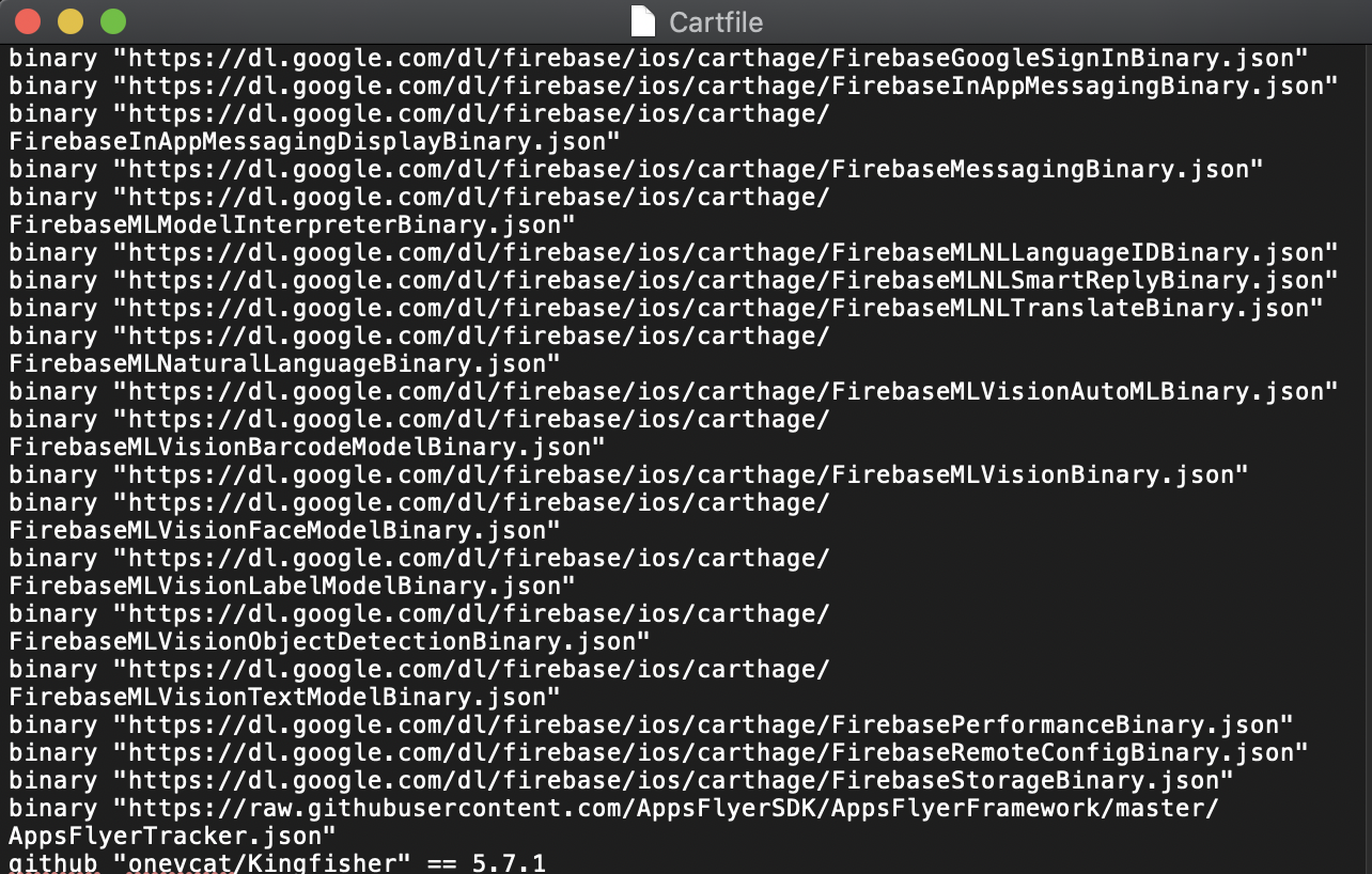 failed to implement Kingfisher by carthage · Issue #1387 · onevcat/Kingfisher · GitHub