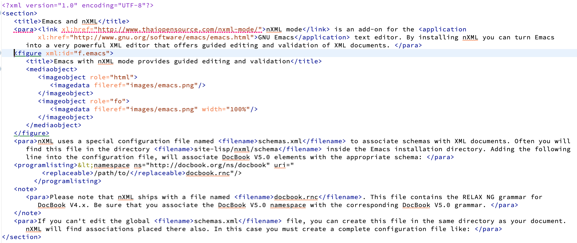 Improve XML formatter (option to have Tags in the same line) · Issue #594 · eclipse-lemminx ...