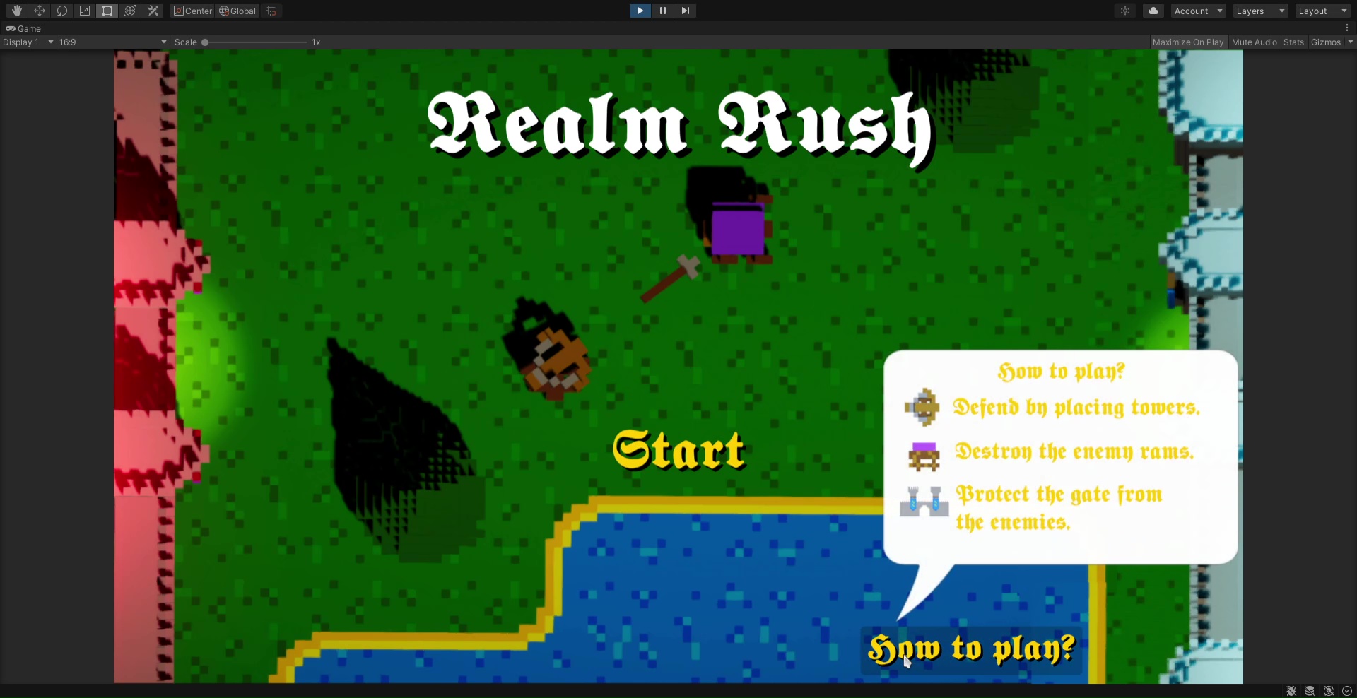 GitHub - Kamehamehaaaaaa/Realm-Rush-Game: A tower defence style game ...