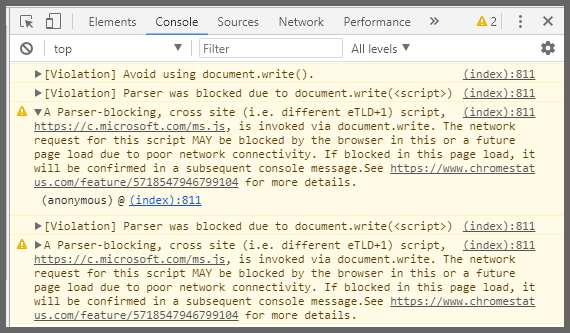 [website] favicon is not updated, and one section is "without load ...