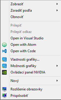 Open with code in context menu still old icon · Issue #35747 ...