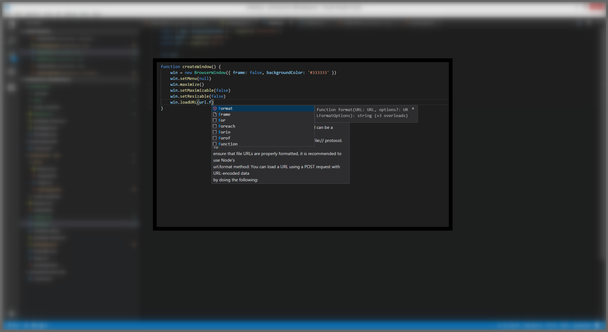 Signature help pop up persist on screen after move cursor to new line and they are duplicated ...