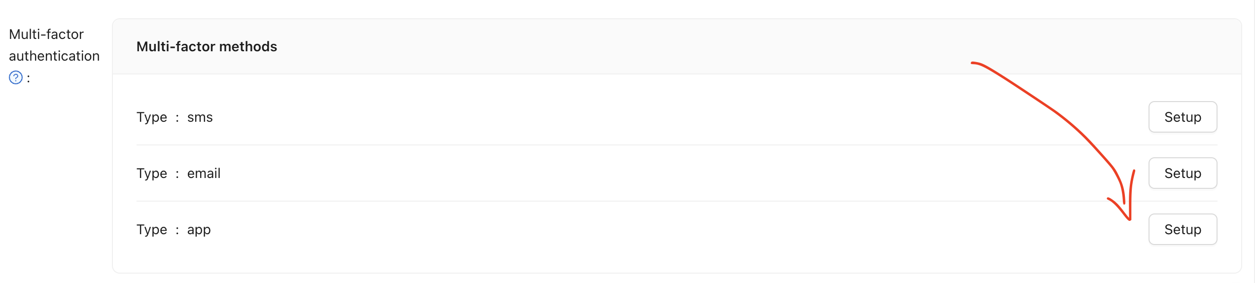 [question] Setup MFA (type=app) for custom user from admin · Issue #2215 · casdoor/casdoor · GitHub
