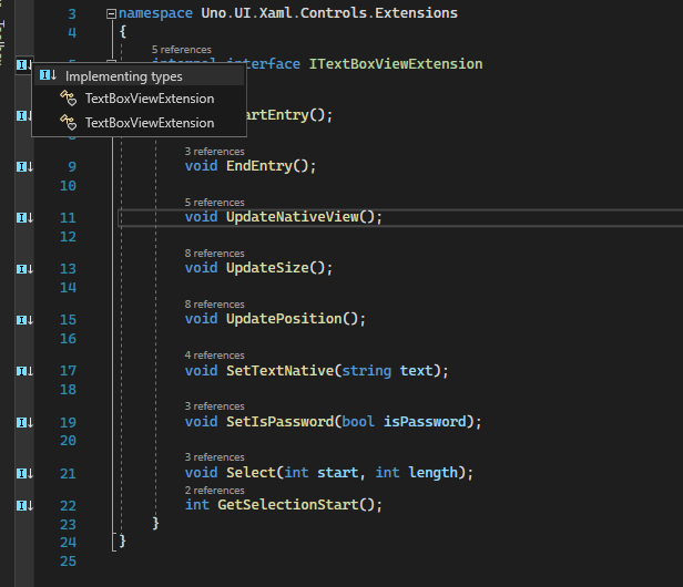 Inheritance margin: Show tooltip of fully qualified name · Issue #55790 · dotnet/roslyn · GitHub