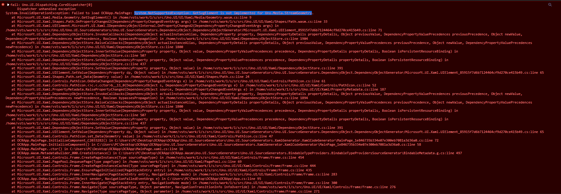 `PathIcon` doesn't work on Wasm from class library · Issue #11682 · unoplatform/uno · GitHub