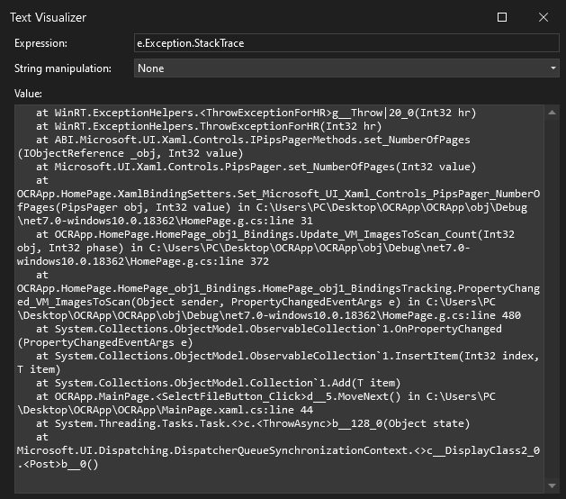 Crash when changing `PipsPager.NumberOfPages` in an auto row definition · Issue #8299 ...