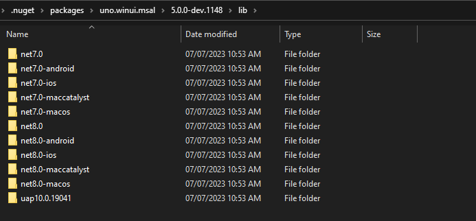 Both Unouimsal And Unowinuimsal Are Targeting Uap · Issue 12822 · Unoplatformuno · Github