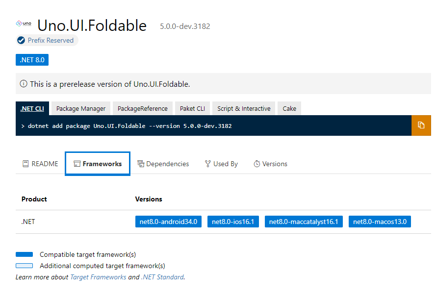 Uno Uiwinui Foldablemaps Should Support Both Net70 And Net80