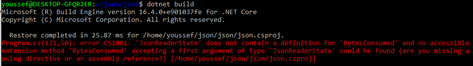Compile Error In A Sample · Issue 16536 · Dotnetdocs · Github 