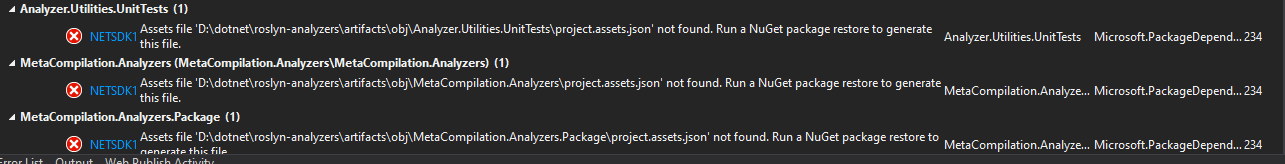 Can't build roslyn-analyzers in Visual Studio · Issue #3687 · dotnet/roslyn-analyzers · GitHub