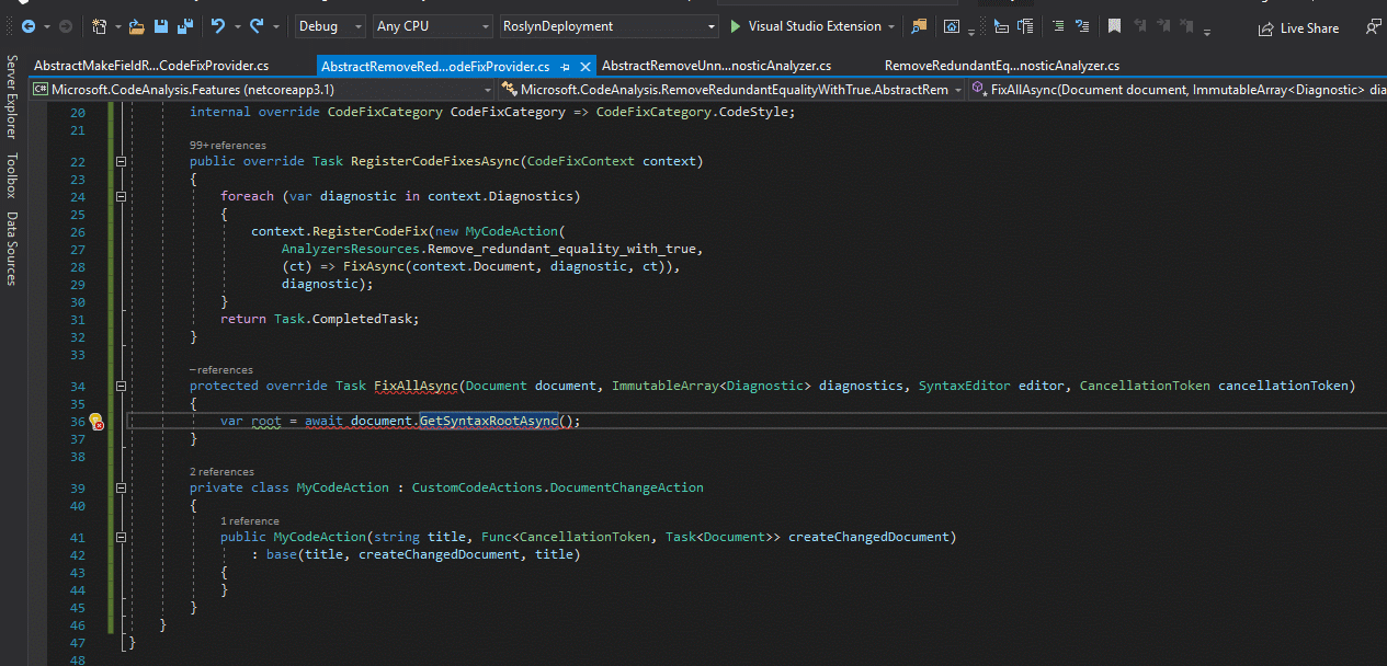 Forward Cancellation Token Codefix Passes The Cancellation Token More Than Once · Issue 4115 