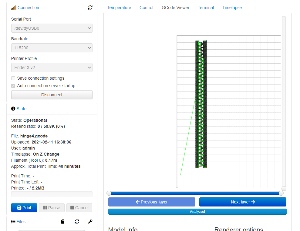 First layer(s) printed partially · Issue #4016 · OctoPrint/OctoPrint · GitHub