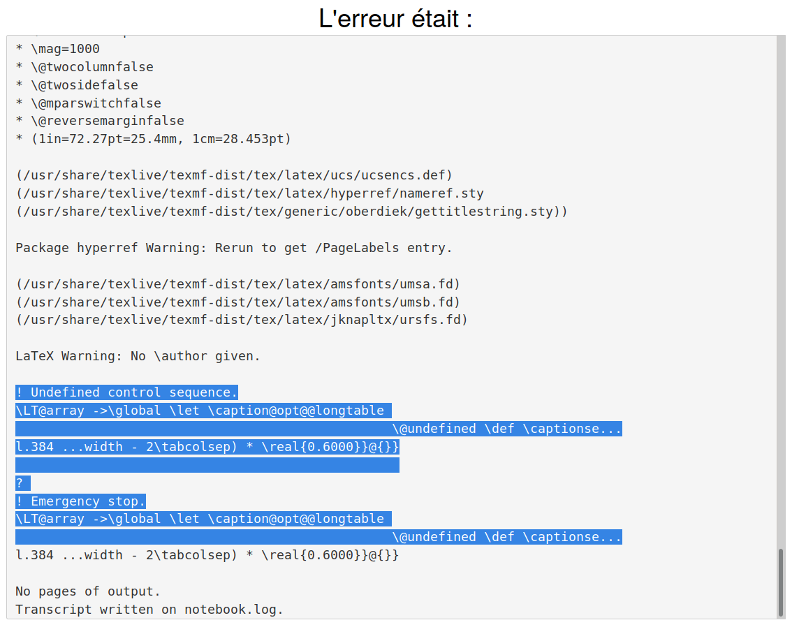 Fails To Export To PDF Via LaTeX With A Table With LaTeX Content Issue 6275 Jupyter 