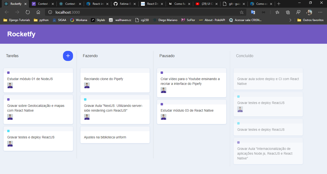 GitHub - mfatima5bc/Pipefy-Clone: Clone do pipefy construído ao longo do vídeo "Recriando Pipefy ...