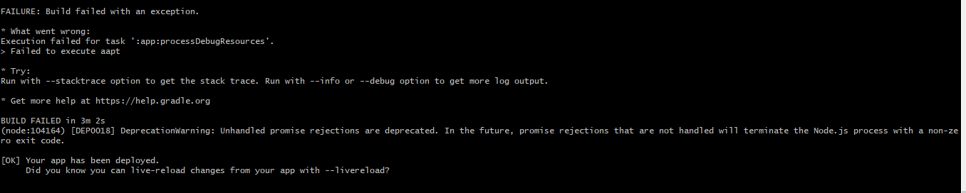 Error Run Android · Issue 1479 · Angularangularfire · Github