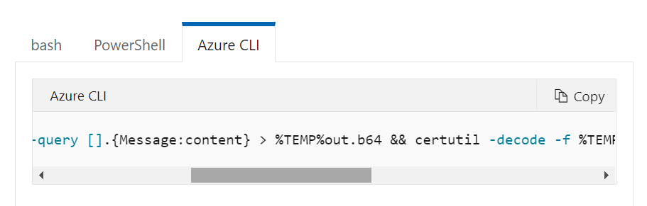 Document should be redesigned to include PowerShell commands and not just Azure CLI · Issue ...