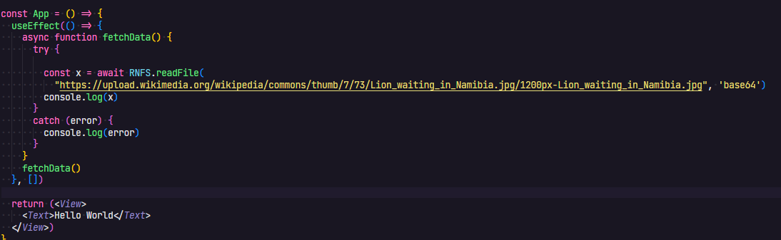 Isnt Possible To Use Url On Readfile · Issue 1152 · Itinancereact Native Fs · Github