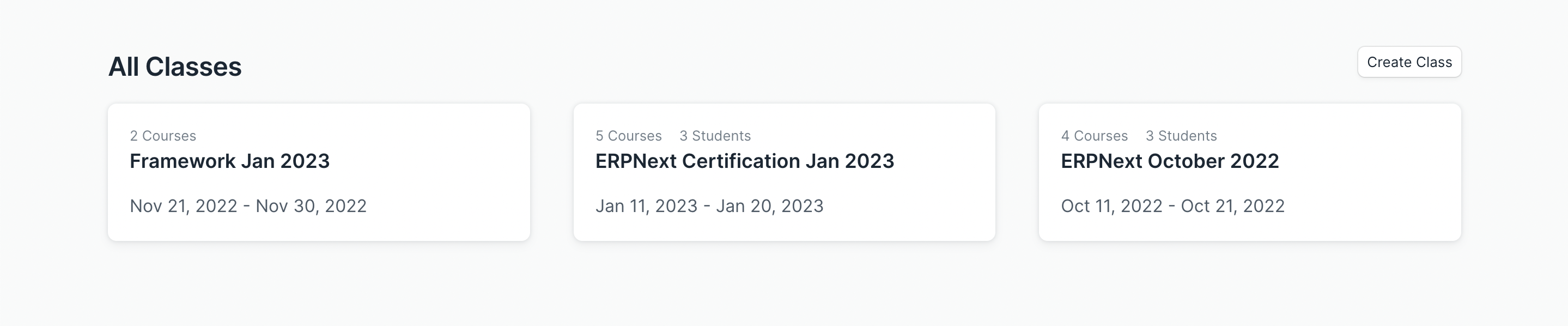 Adding Classes · Issue #426 · frappe/lms · GitHub