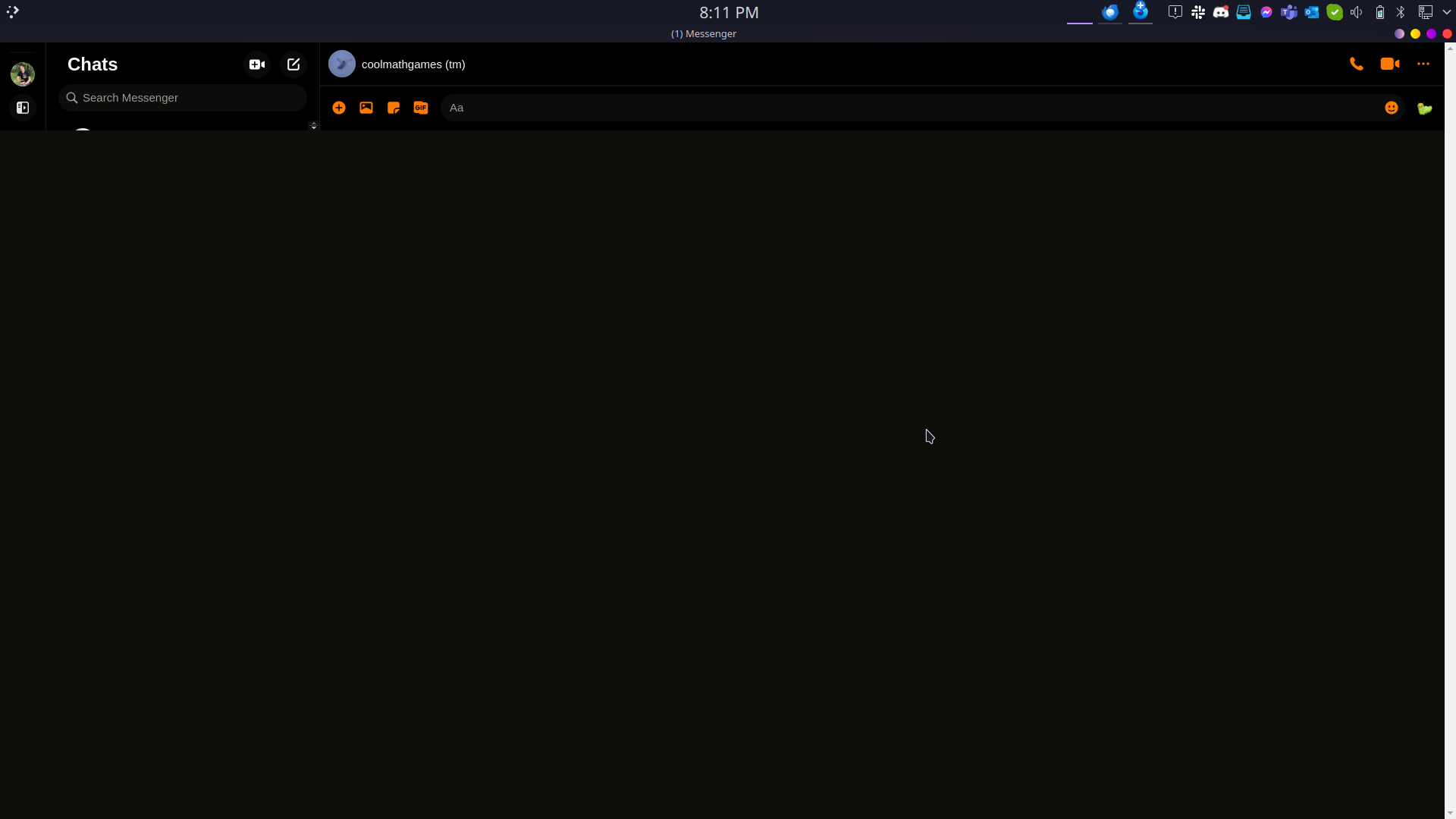 Facebook Messenger does not use the whole window · Issue #1555 · nativefier/nativefier · GitHub