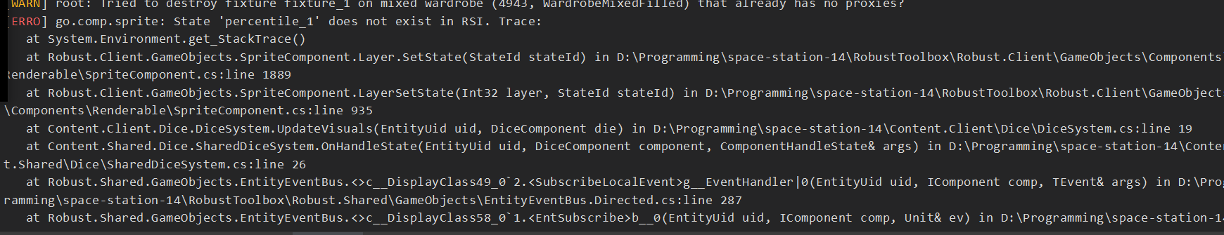 Dice sprite exception · Issue #13627 · space-wizards/space-station-14 ...