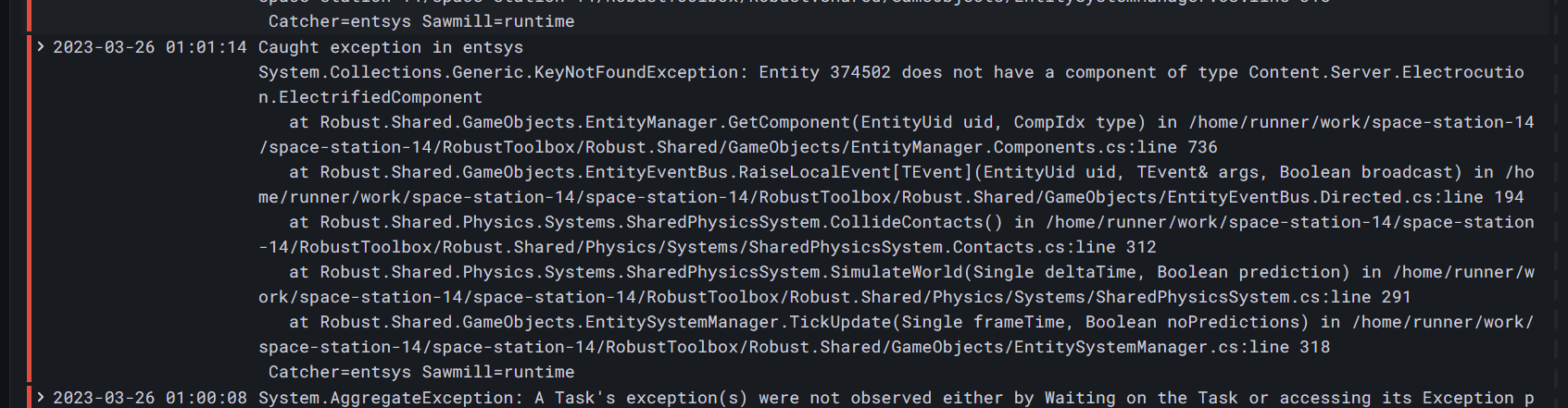 ElecrifiedComponent is causing physics prediction issues · Issue #14855 · space-wizards/space ...