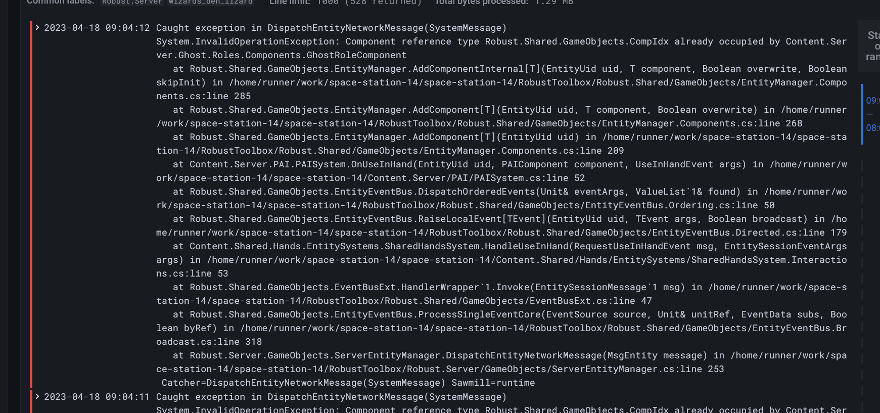 Pai Ghost Role Exception · Issue 15499 · Space Wizardsspace Station 14 · Github 
