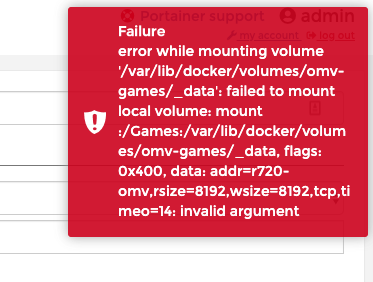 Name resolution of NFSv4 servers doesnt seem to work · Issue #3920 · portainer/portainer · GitHub