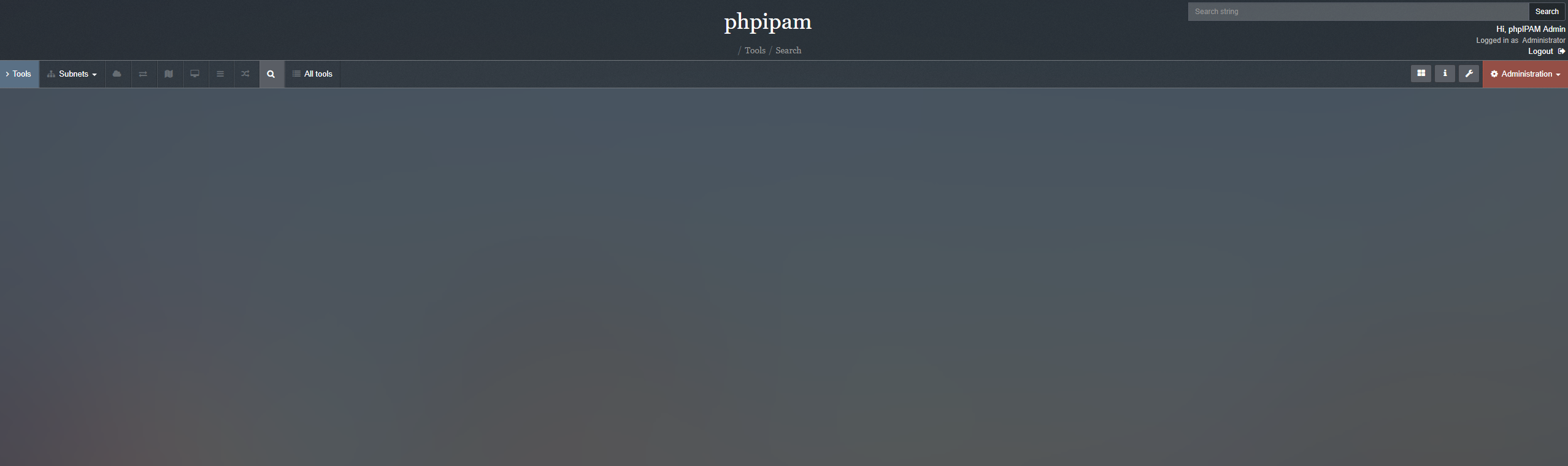 Fresh installation - Blank Menus · Issue #1827 · phpipam/phpipam · GitHub