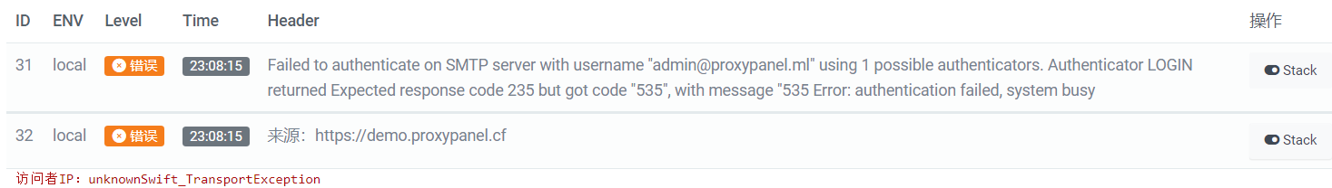 修改env，邮箱设置不生效 · Issue #239 · ProxyPanel/ProxyPanel · GitHub