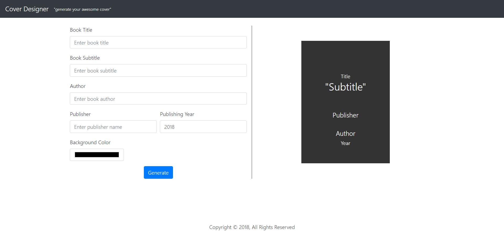 GitHub - awadammar/Book-cover-generator: This project contain single ...