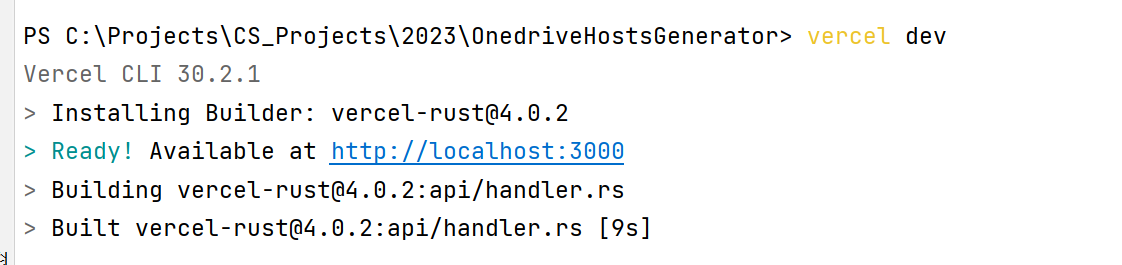 Missing ENV variable process.env.HOME · Issue #98 · vercel-community/rust · GitHub