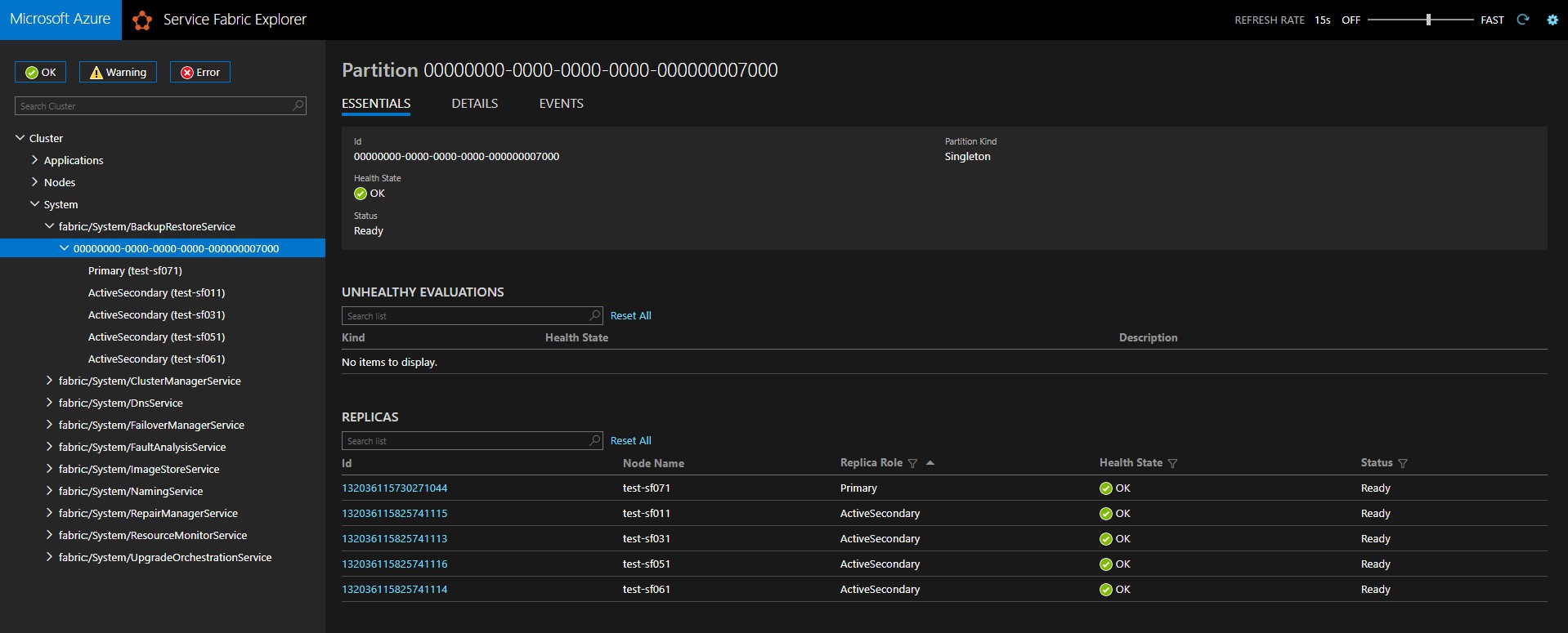Backup/Restore service not coming up with Standalone cluster with GMSA security. · Issue #313 ...