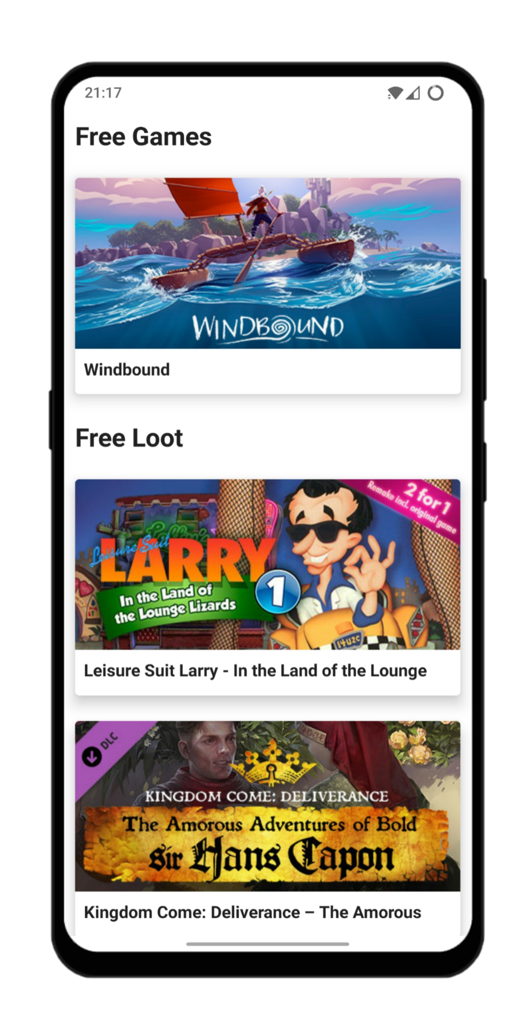GitHub - DanielDRP/GameLobby: Free games App