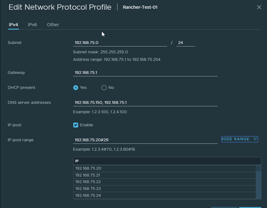 Support vSphere network protocol profiles · Issue #15817 · rancher/rancher · GitHub