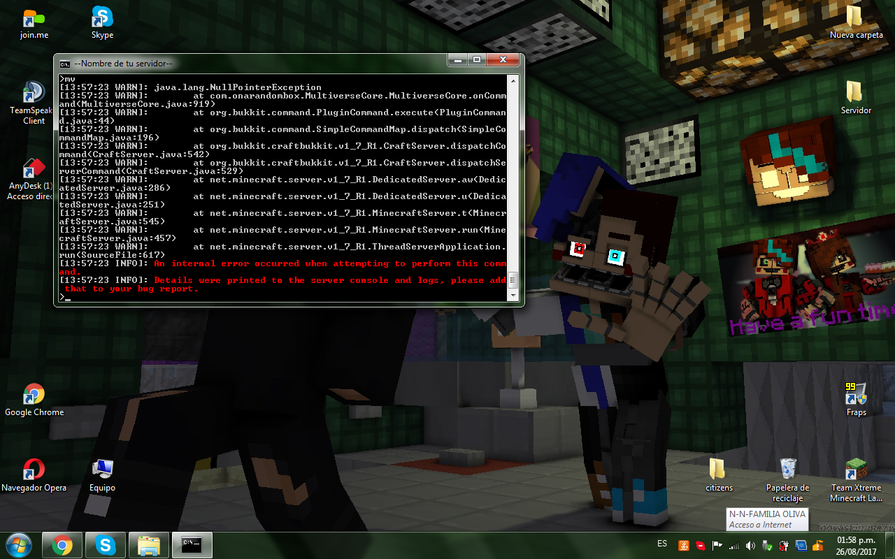 Ayuda con este error del mv · Issue #1859 · Multiverse/Multiverse-Core · GitHub