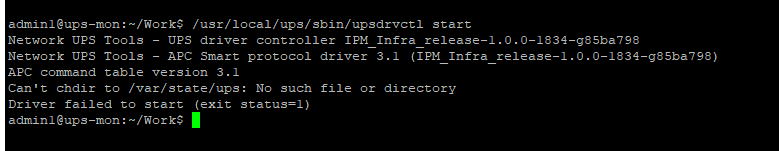 I am unable to start upsd server. · Issue #777 · networkupstools/nut · GitHub