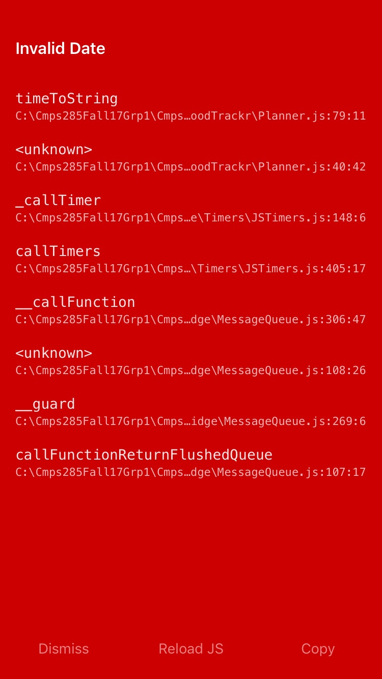 Invalid Date · Issue #230 · wix/react-native-calendars · GitHub