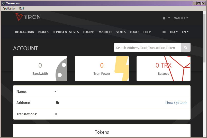 Ledger wallet without address · Issue #766 · tronscan/tronscan-frontend ...