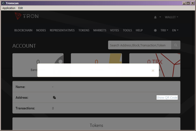 Ledger wallet without address · Issue #766 · tronscan/tronscan-frontend · GitHub