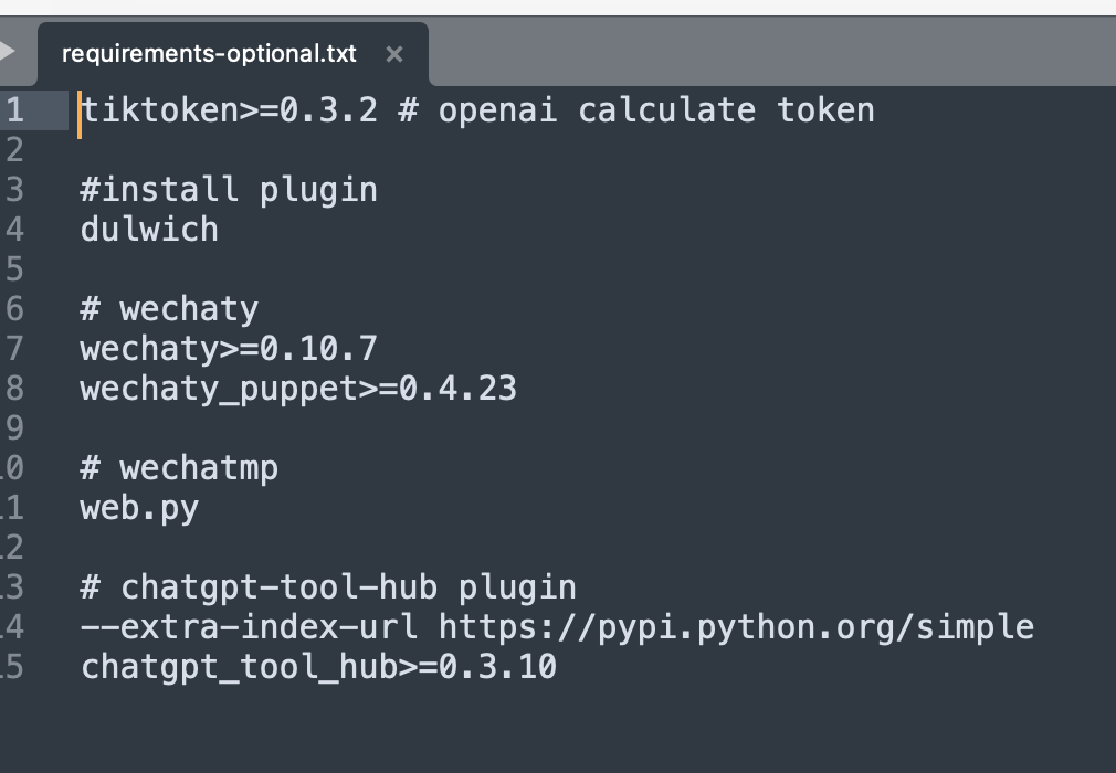 直接clone最新的项目仓库后运行，没有tool插件 · Issue #869 · zhayujie/chatgpt-on-wechat ...