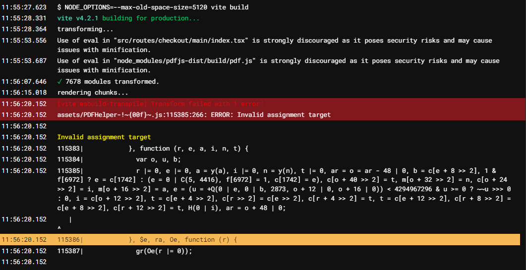 Error When Build Using Vite After Migration To Typescript · Issue 2267 · Diegomura React Pdf