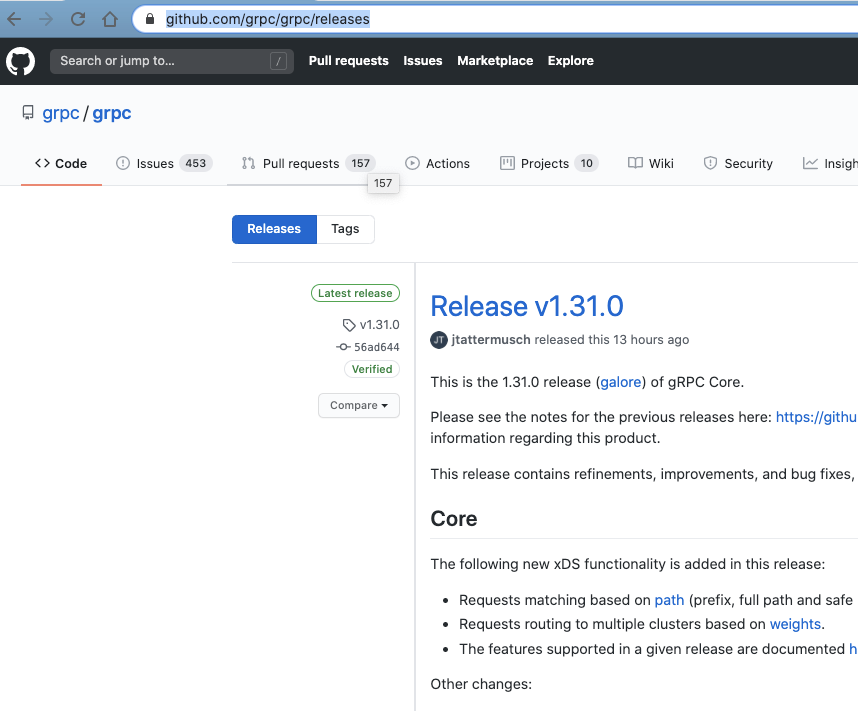 Jettydownloadhtml Says Release Notes Are In The Github Releases Page But They Are
