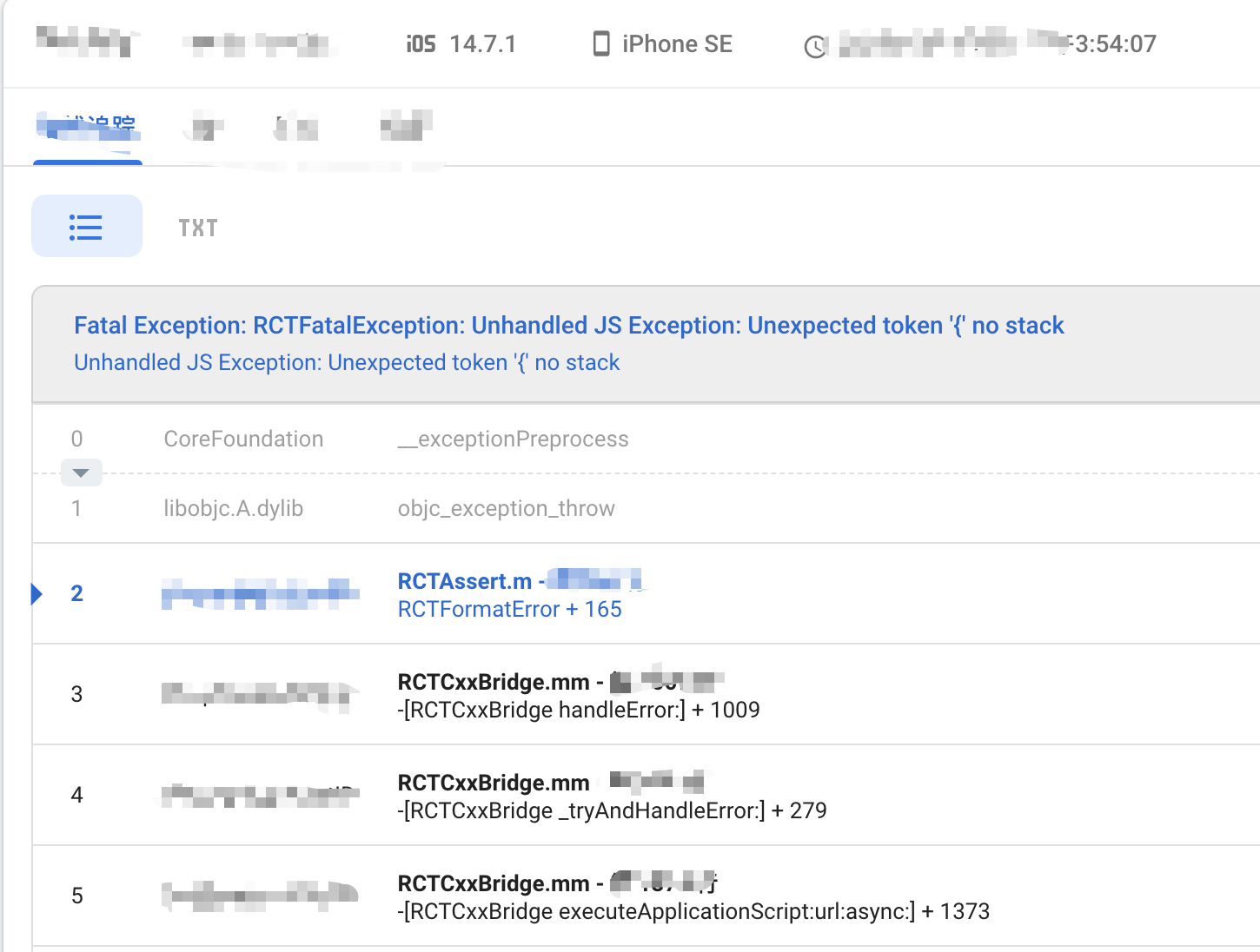 RCTAssert.m line 164 - Raise Error on IOS 14.5 beta only · Issue #31047 · facebook/react-native ...