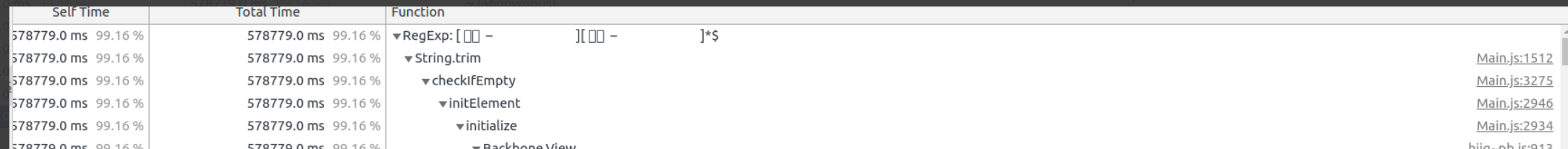 performance issue regarding string.trim implementation · Issue #4079 ...