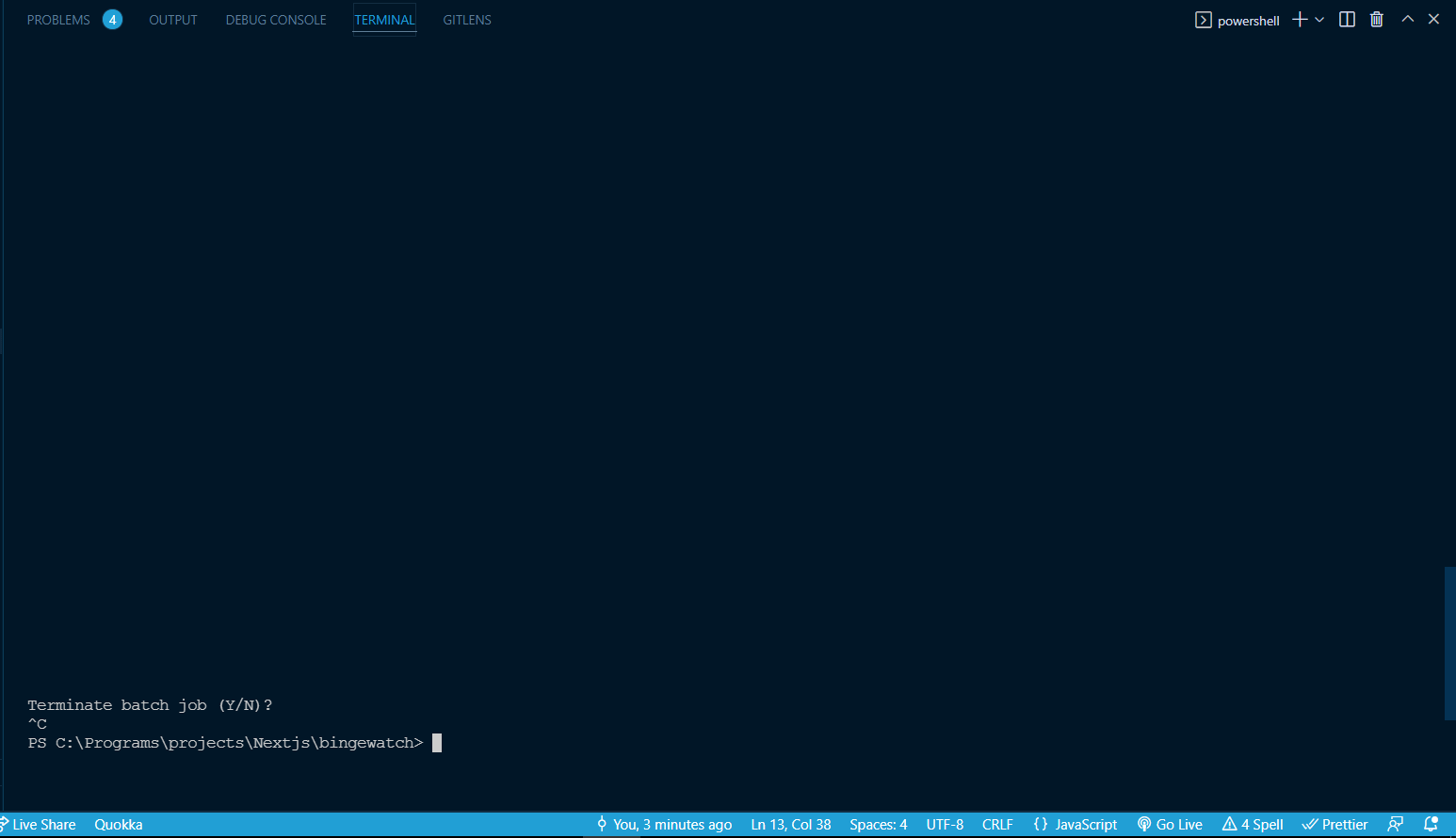 Terminal Content Dissapearing · Issue #144875 · microsoft/vscode · GitHub