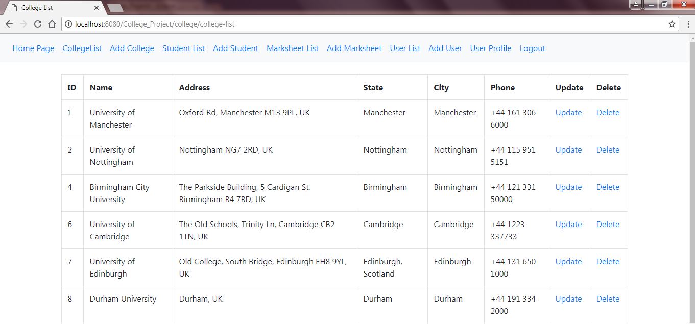 GitHub - pathak-gaurav/university-student: This is the college ...