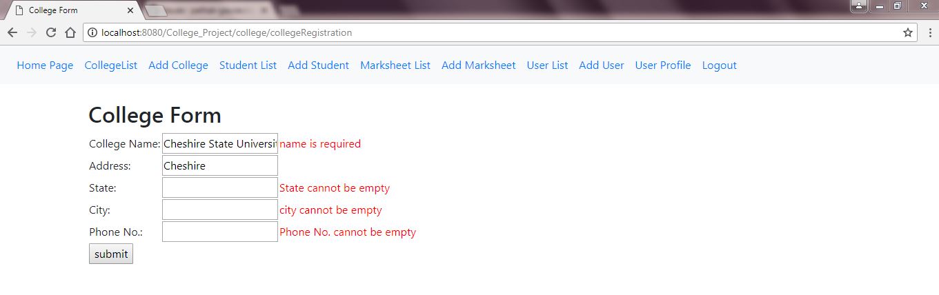 GitHub - pathak-gaurav/university-student: This is the college management project made in Hibernate.