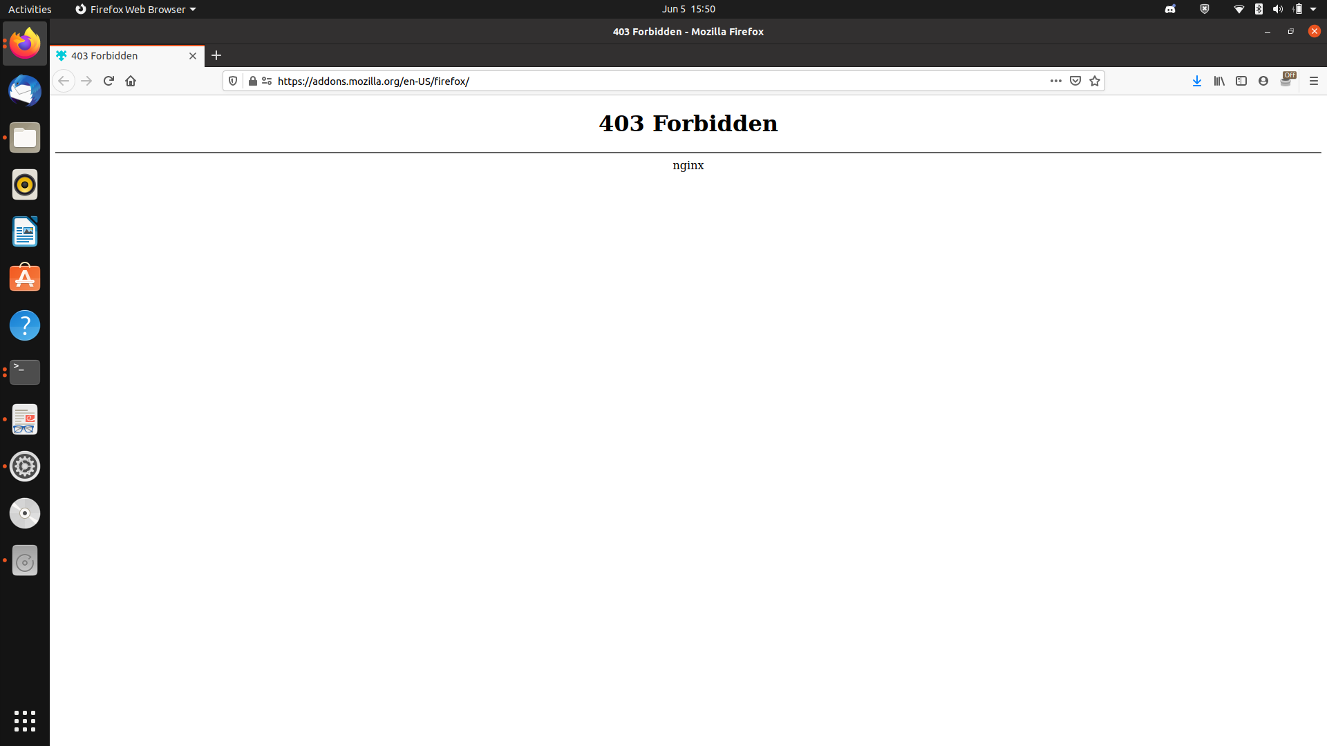 403 forbidden error · Issue #1209 · mozilla/addons · GitHub