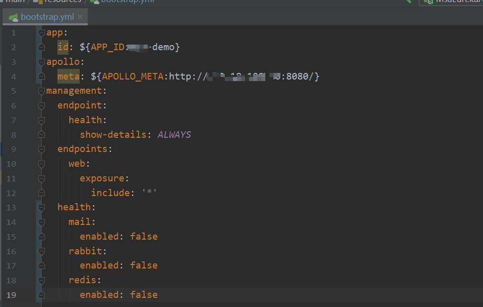 apollo配置忽略健康检查未生效 · Issue #2791 · apolloconfig/apollo · GitHub